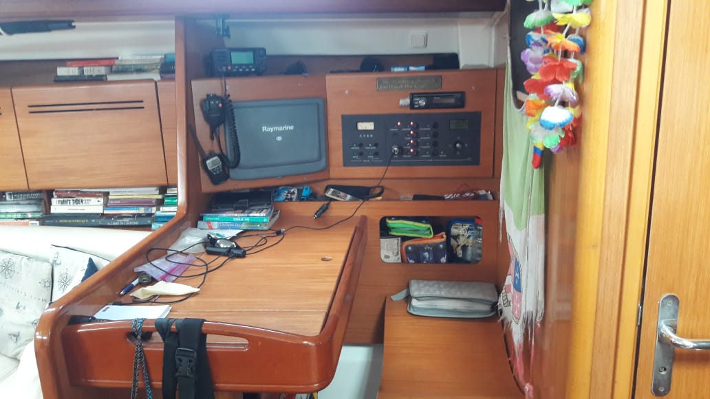 chart table | San Blas Sailing