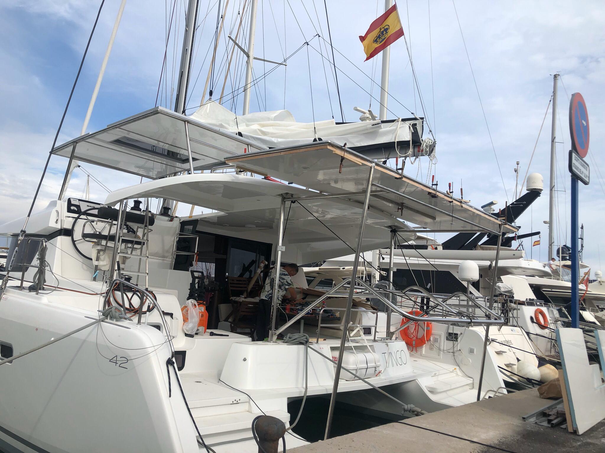 rear view | San Blas Sailing